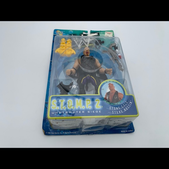 Jakks | Toys | Jakks Pacific Wwf Stomp 2 Stone Cold Steve Austin | Poshmark
